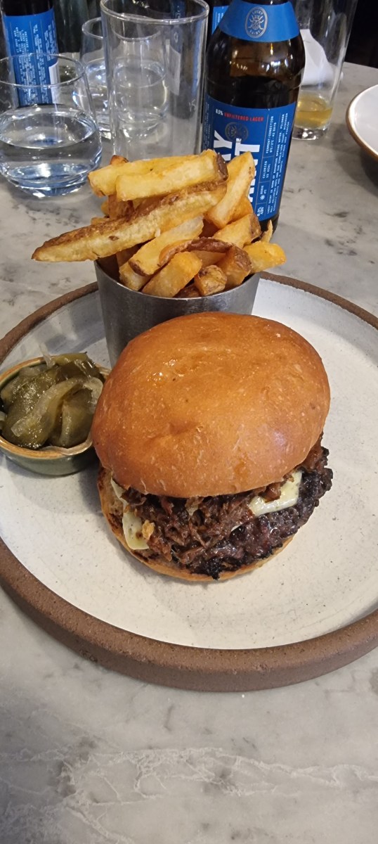 Leading the field? The burger at Pasture, Cardiff City Centre ...