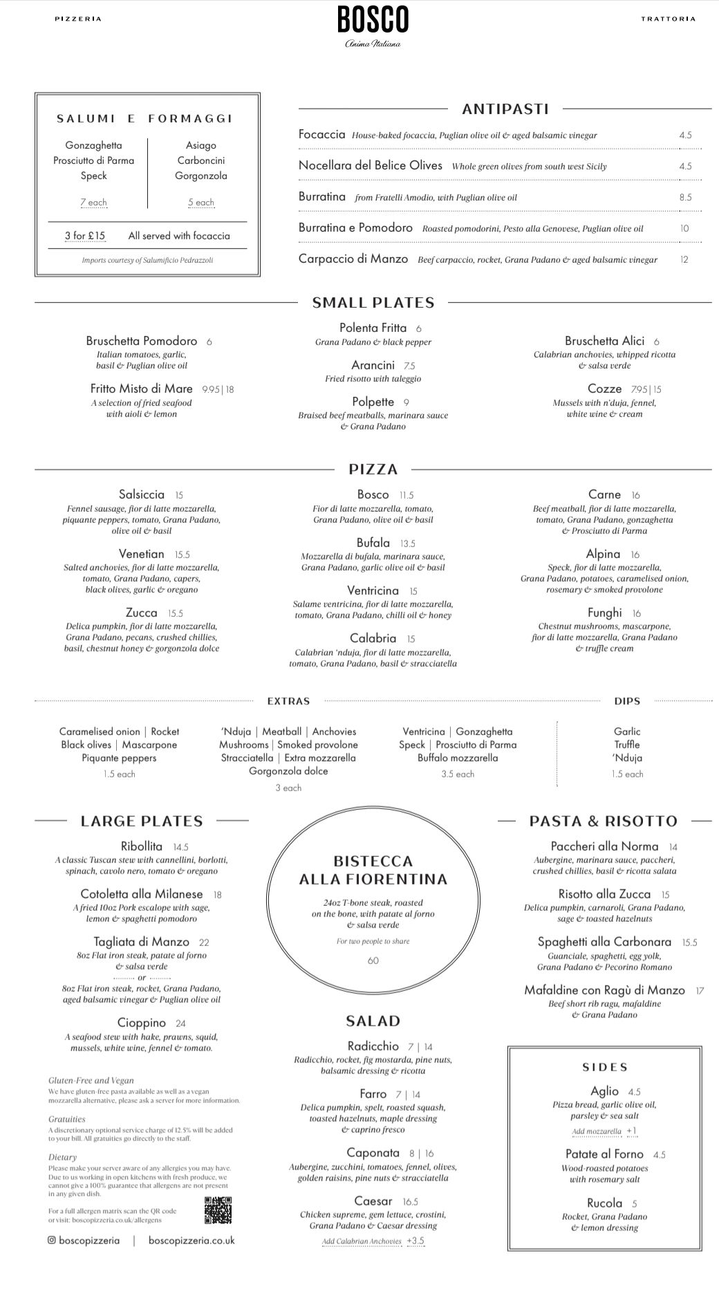 The Italian way or just no way – Bosco, Cardiff city centre ...